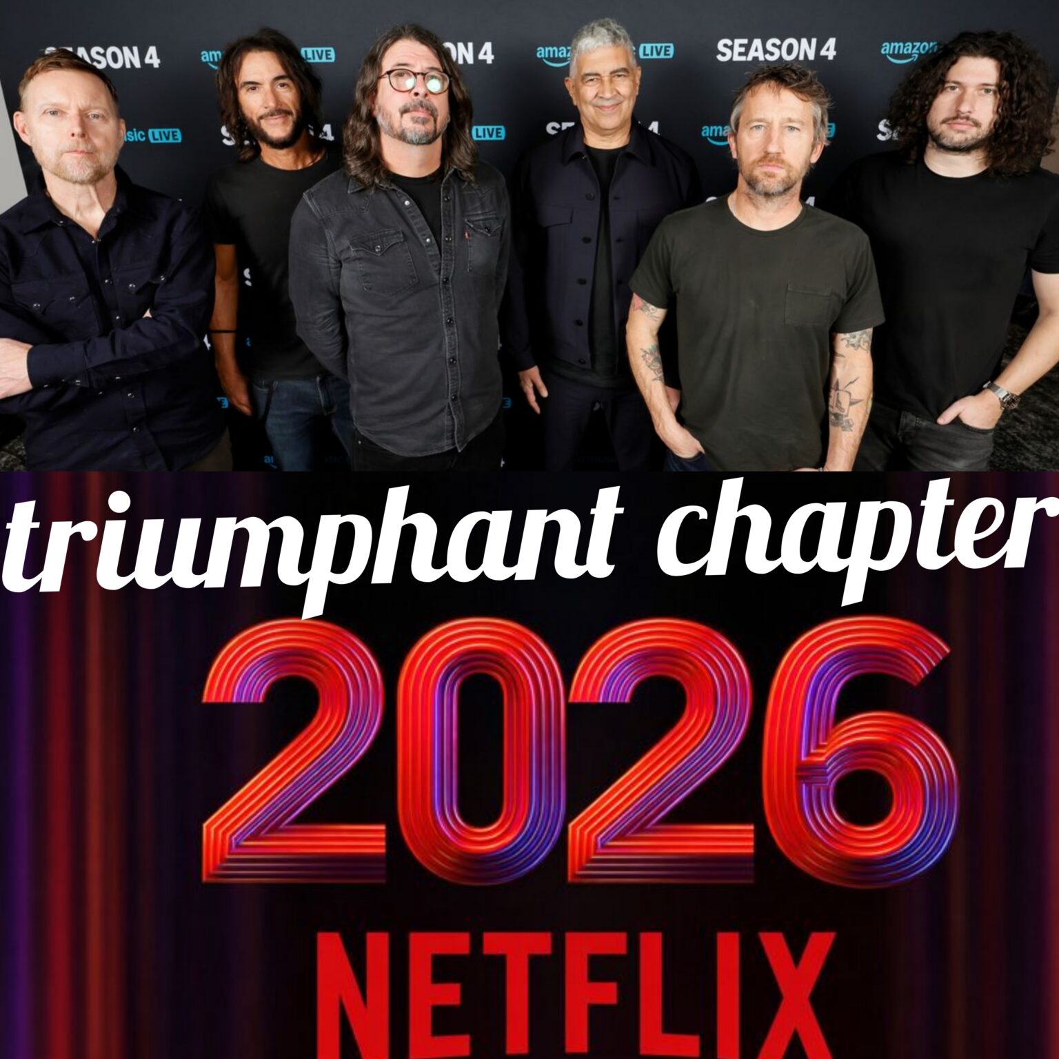 Netflix Has Announced an electrified foo fighters show after...